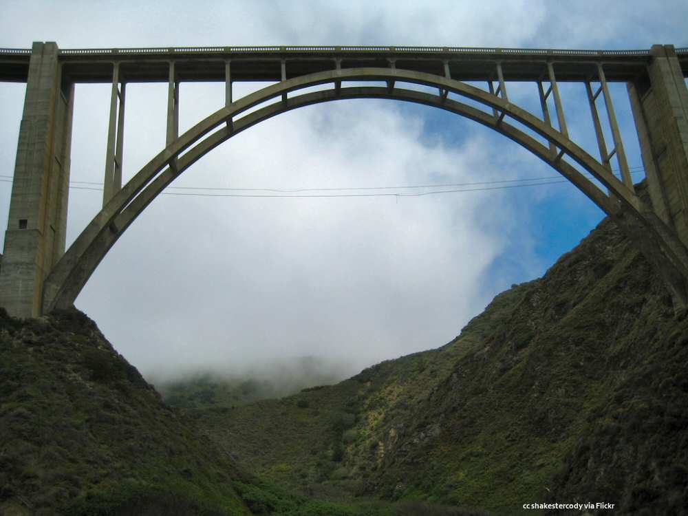 Bixby Bridge - The Best Known And Most Photographed Of The Big Sur Bridges