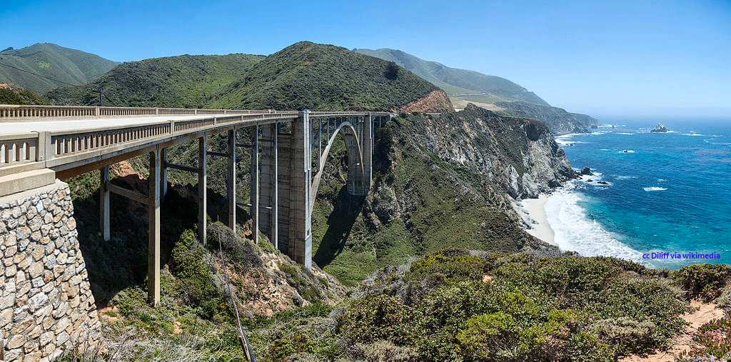 Bixby Bridge - The Best Known And Most Photographed Of The Big Sur Bridges